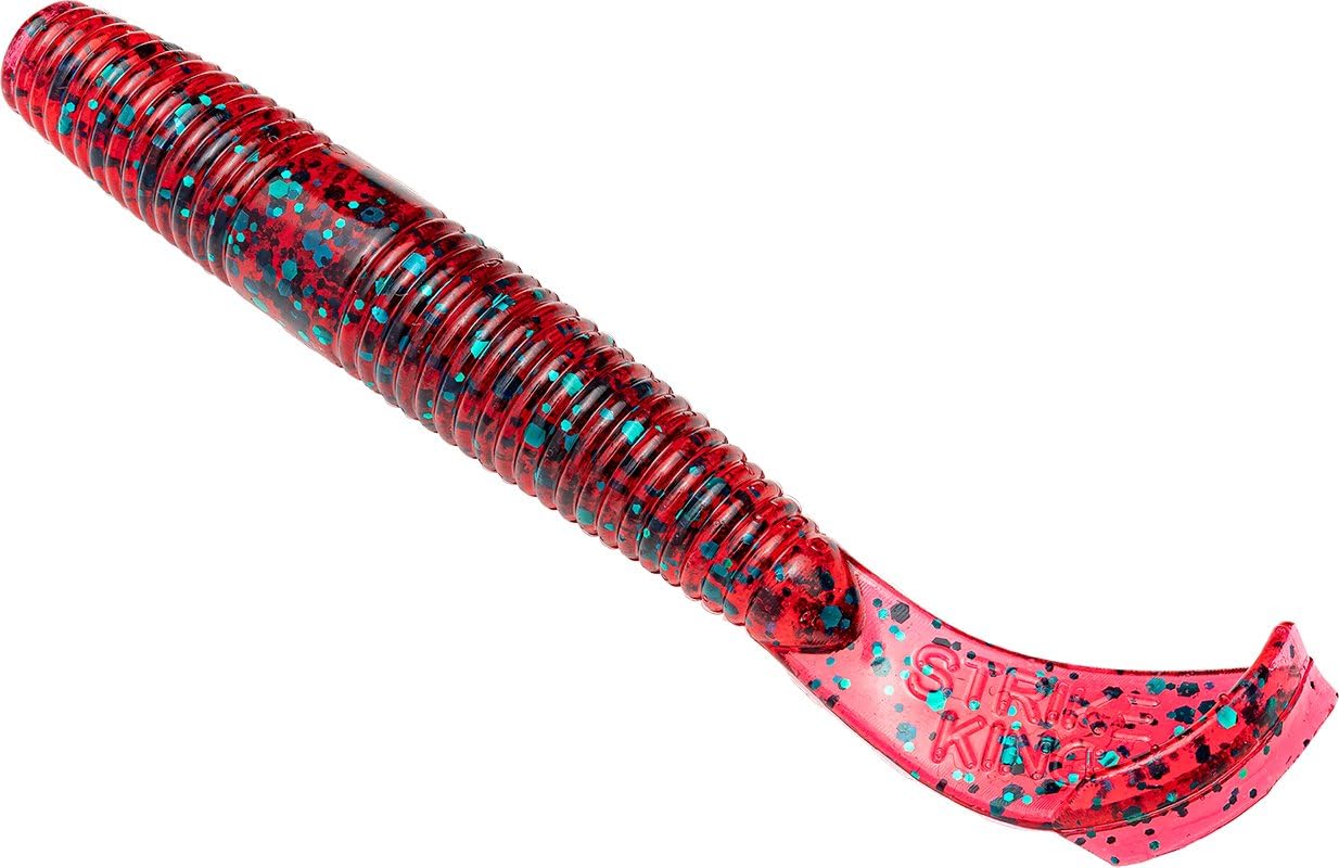 STRIKE KING RAGE NED CUT-R WORM RED BUG - Lov i ribolov Benko